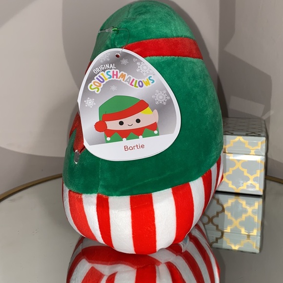 Squishmallows | Toys | 8 Bartie The Elf Christmas Squishmallow | Poshmark